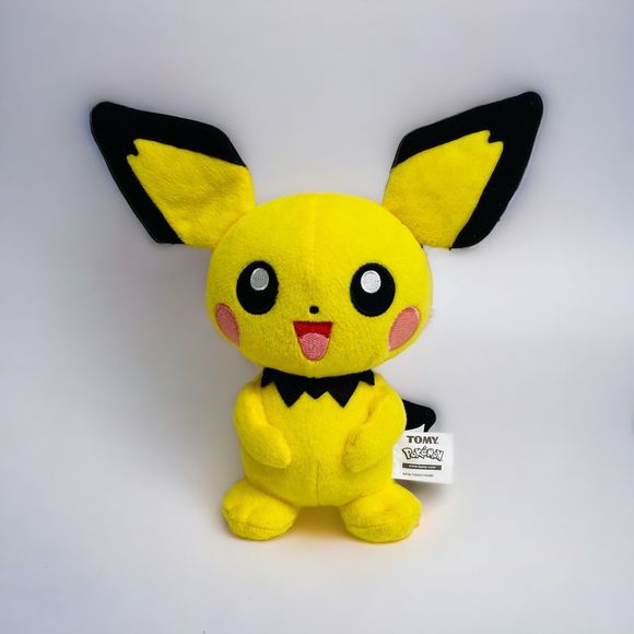 Nintendo | Toys | Pokemon Pichu Plush Electric Type Yellow Nintendo ...